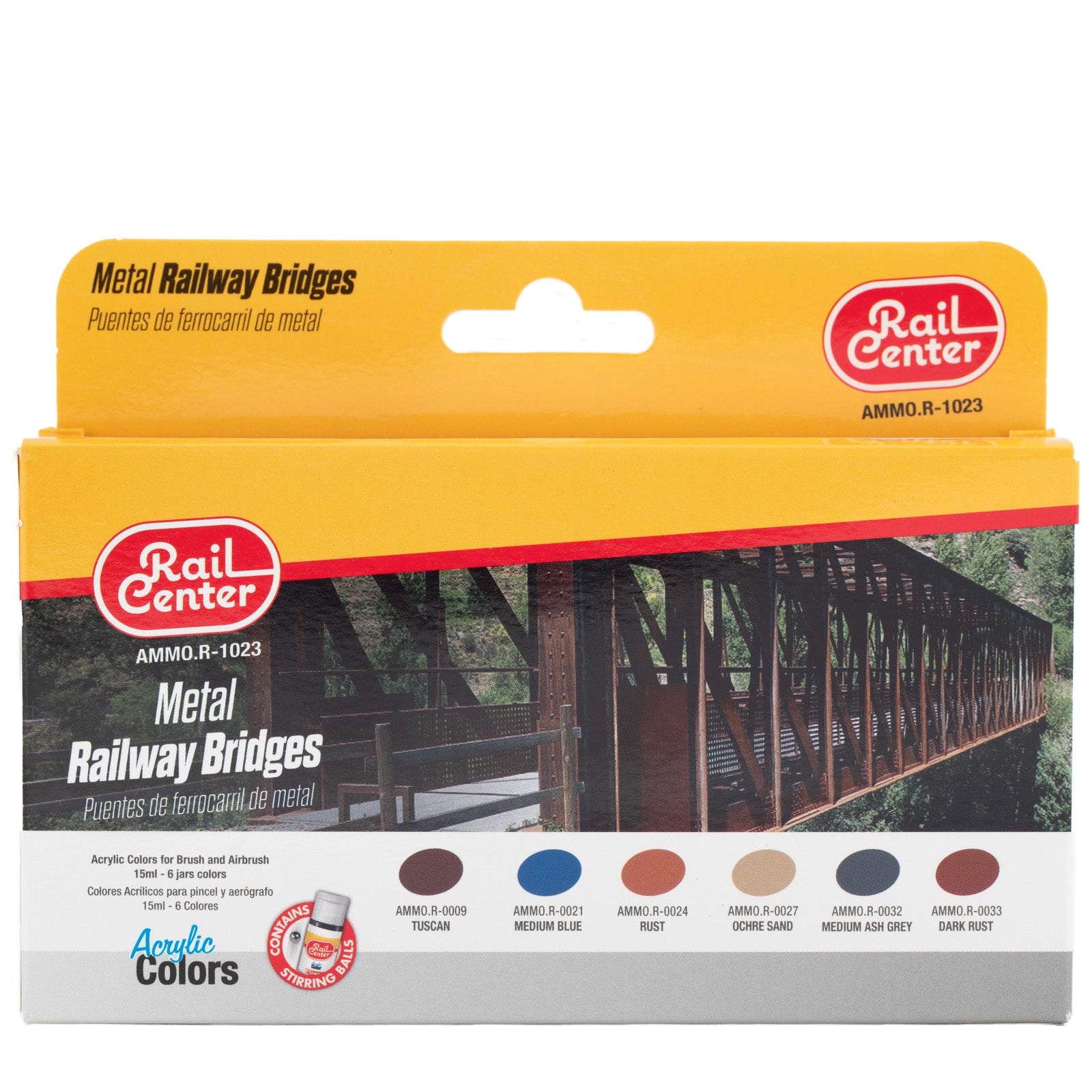 Metal Railway Bridges paint set – Magica Miniatura